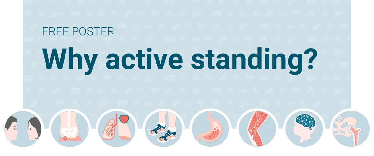 Download the infographic: Benefits of Active Standing